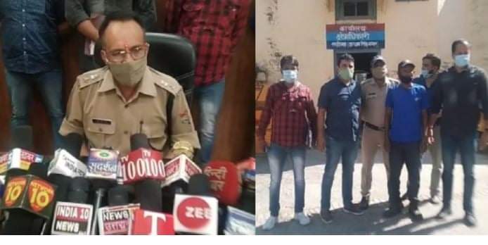 पुलिस के हत्थे चढा ईनामी बदमाश - Parvatiya